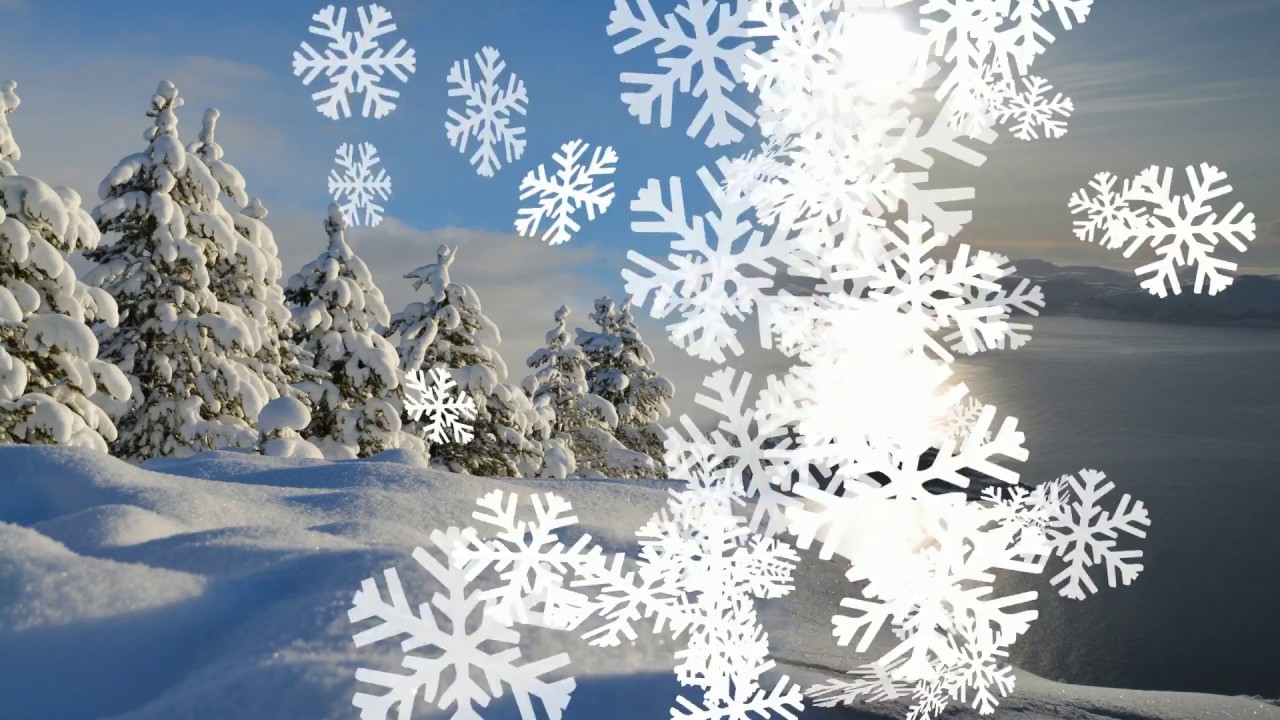 Snowflake transitions HD - YouTube