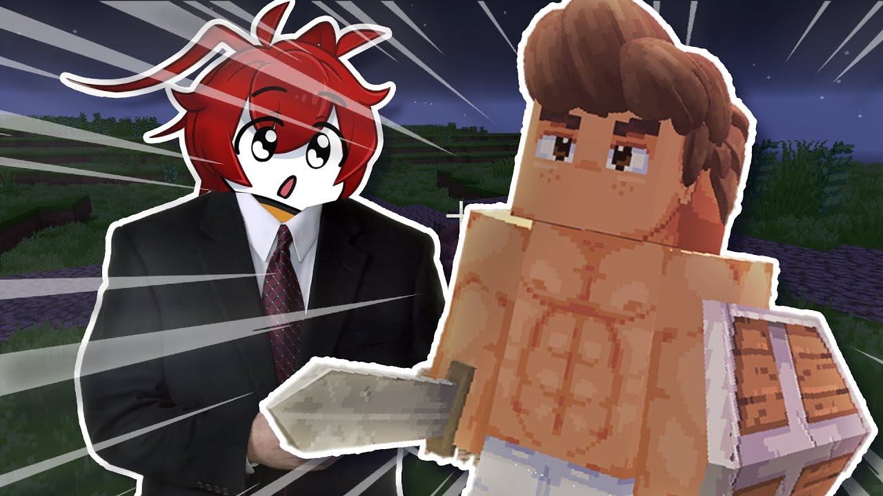 I became the strongest man in Minecraft's BEST mod - YouTube