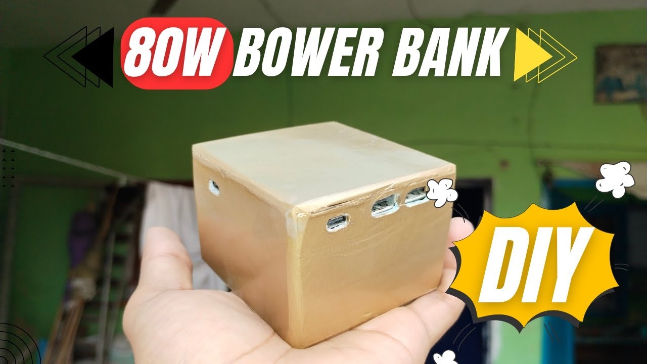 80W Super Fast Power Bank – Ek Hi Charge Mein Full Power On! - YouTube