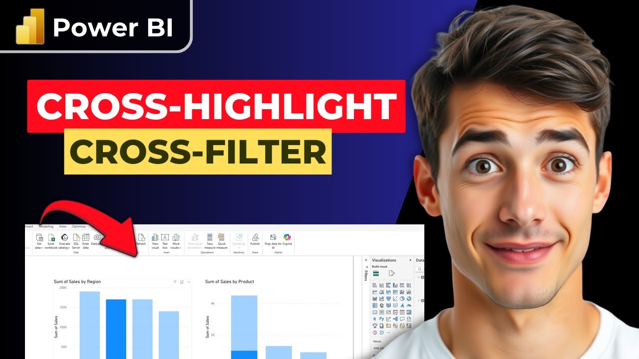 How To Use Crosshighlight And Crossfilter In Power BI (Easiest Way) (2025 Guide) - YouTube