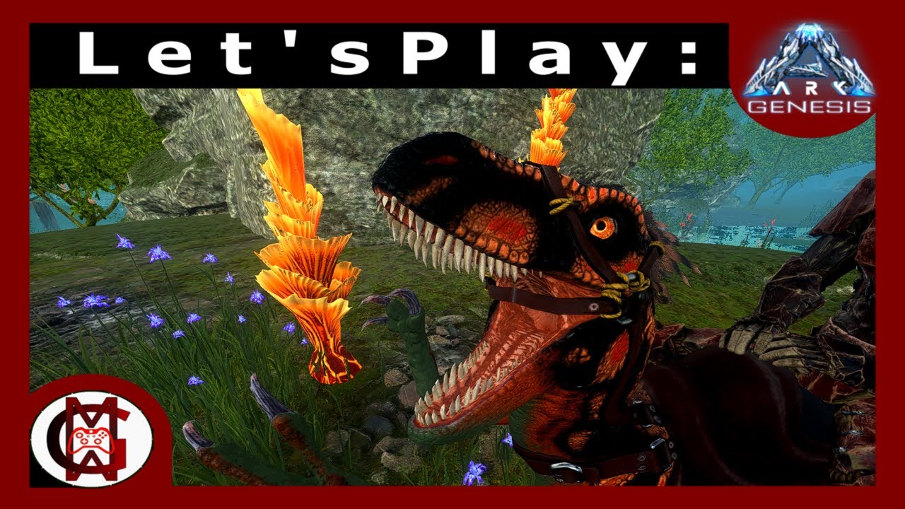 Ep. 4 X-RAPTOR BREEDING AND NEW BASE LOCATION! Let's Play: Ark Genesis ...