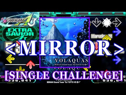 [MIRROR] 【DDR A3】 VOLAQUAS / BEMANI Sound Team "DJ TOTTO VS 兎々" [SINGLE CHALLENGE] 譜面確認+Clap ...
