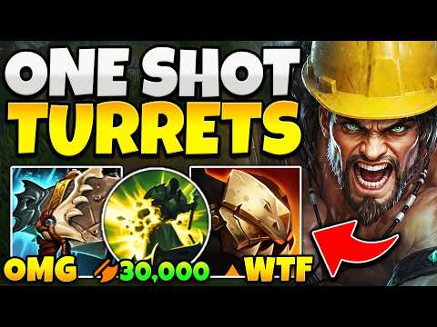 Tryndamere but I destroy your turrets in 2 seconds flat... (THIS IS NOT BALANCED)