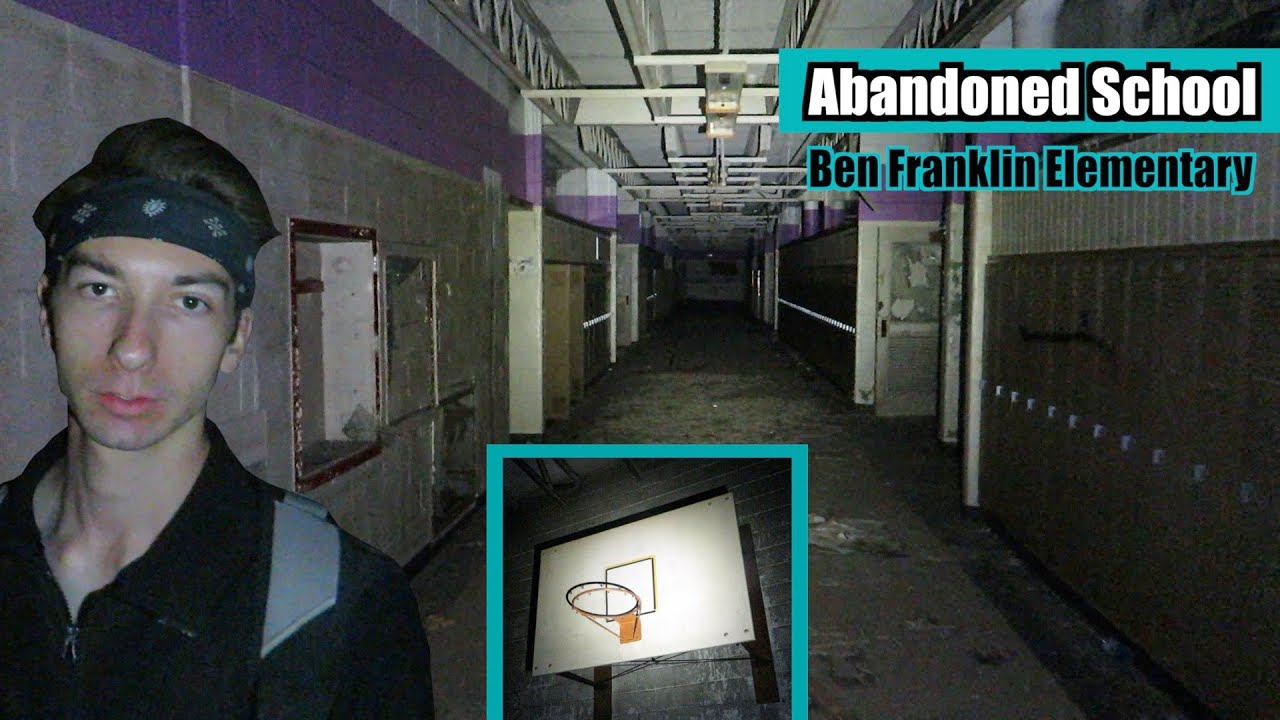 Exploring the Abandoned Ben Franklin Elementary School, Gary Indiana ...