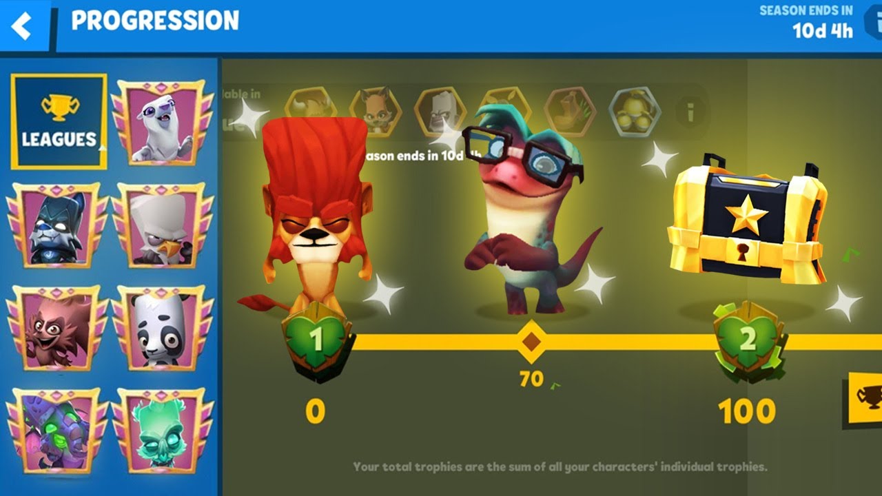 LEAGUE 1 NICO *NEW* CHARACTER! FULL TROPHY ROAD! - Zooba - YouTube