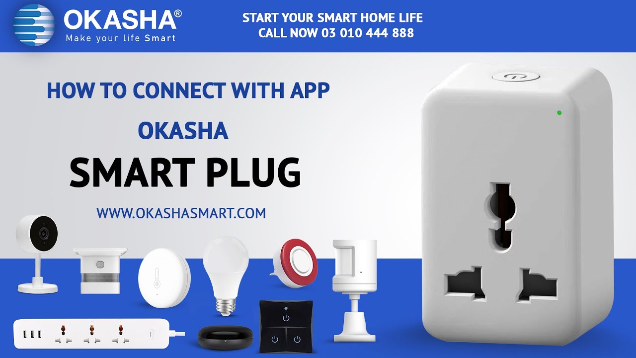 Connect Smart PLUG With Okasha App - YouTube