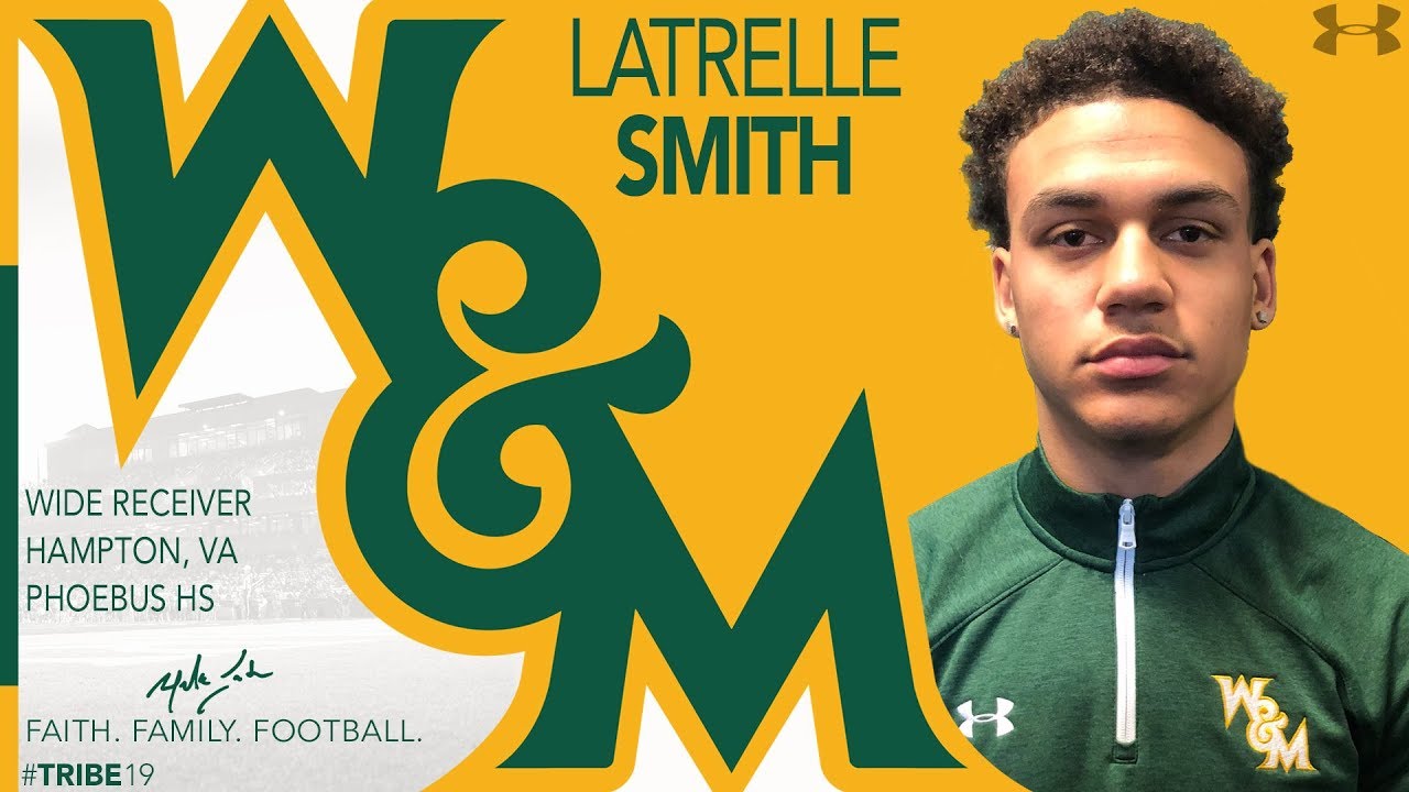 2019 W&M Football - Latrelle Smith - YouTube