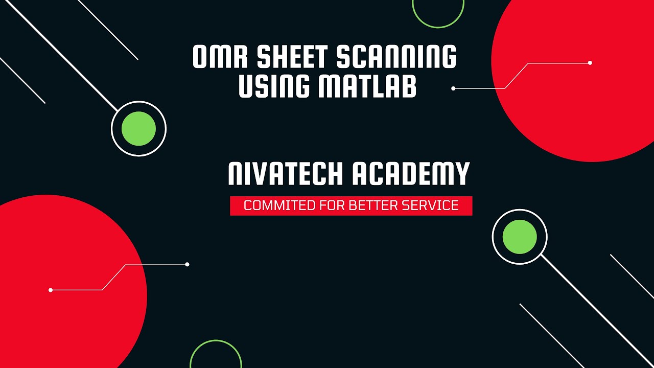 OMR sheet scanner using MATLAB - YouTube