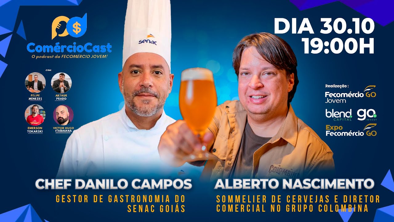 CHEF DANILO CAMPOS & ALBERTO NASCIMENTO / Gastronomia e Cervejas ...