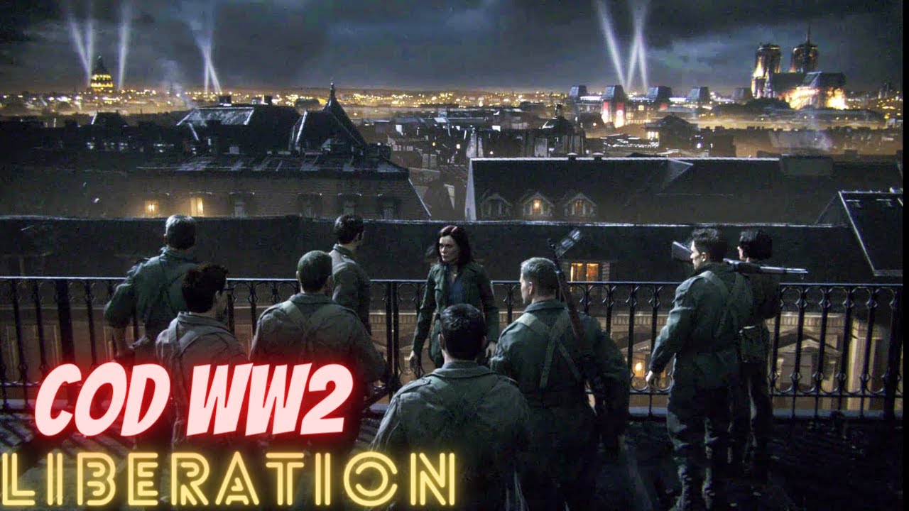 COD WW2 Mission in Paris Liberation| Call of Duty WW2 Spies/Undercover ...