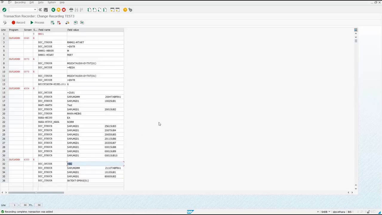 ABAP Tips - Finding OKCode for Buttons Using F1 - YouTube