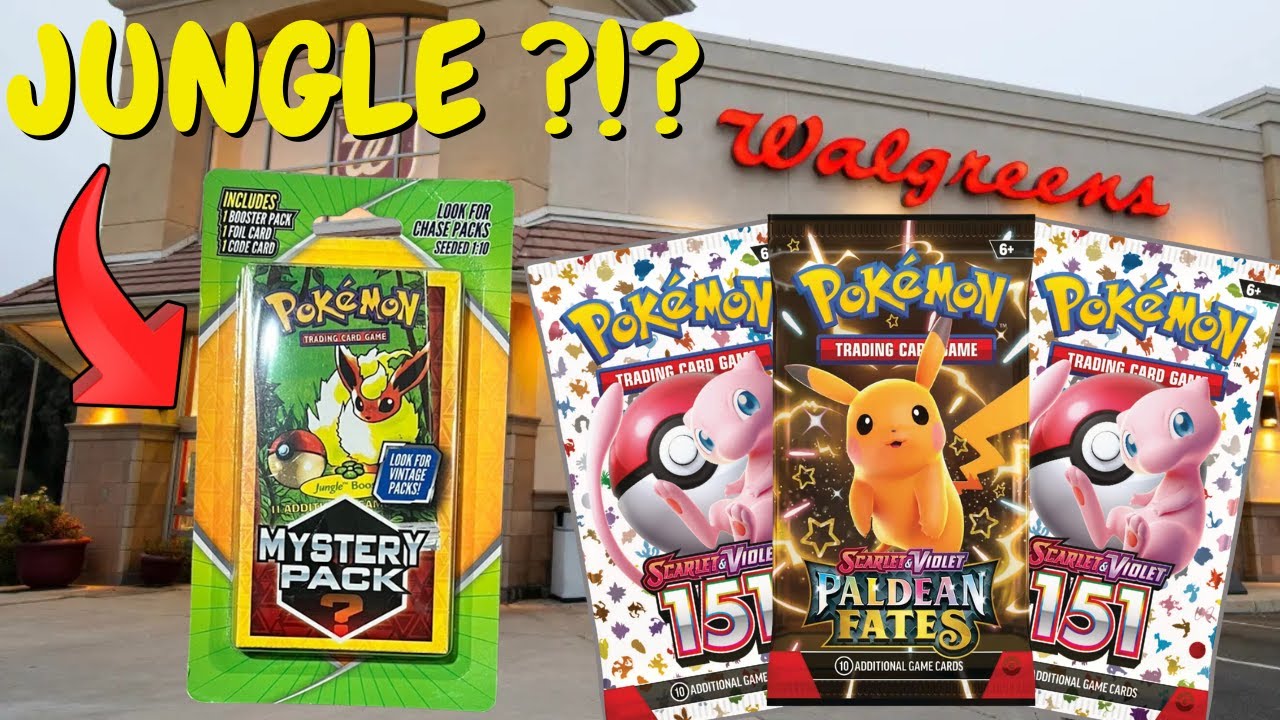 Vintage 1999 Pokemon Cards at Walgreens?! - YouTube