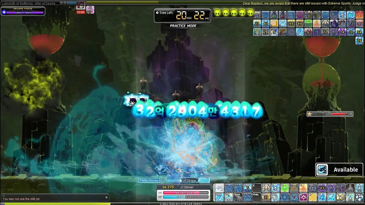 [MapleSEA Cass] Striker/Thunder Breaker Remaster Normal Heretic Hilla ...