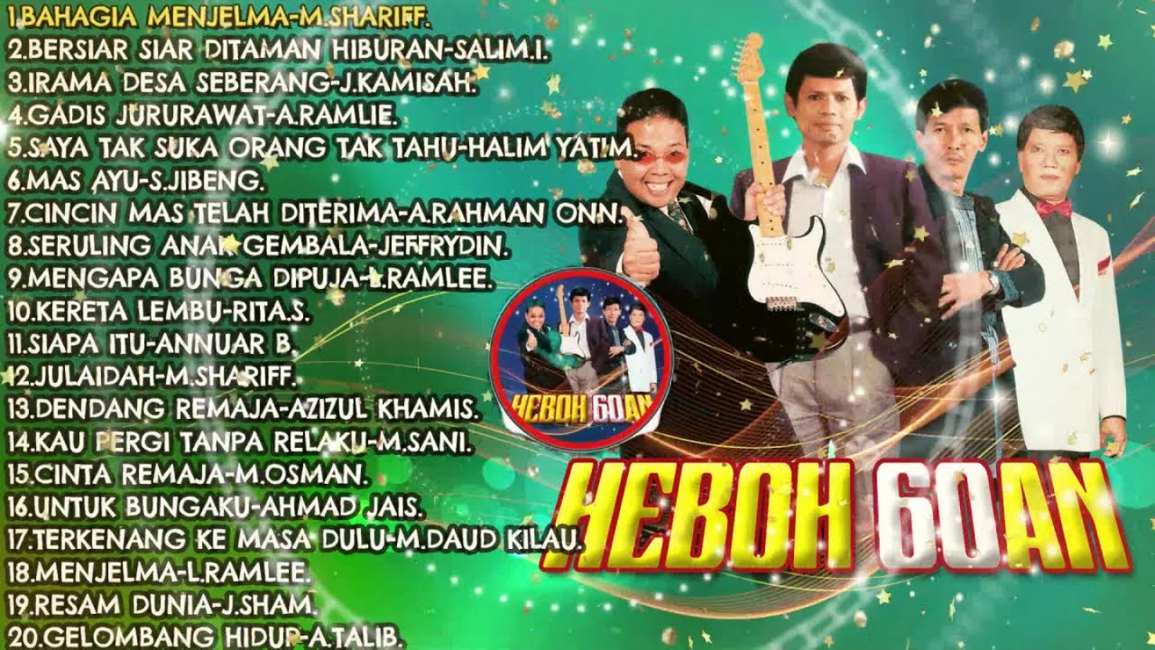 20 LAGU LAGU HEBOH POP YEH YEH 60AN 5 - YouTube