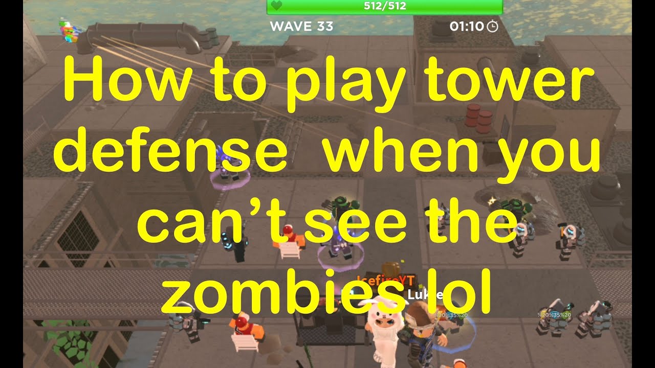 TDS Tower Defense bugs: How to win TDS when you can't see the zombies ...