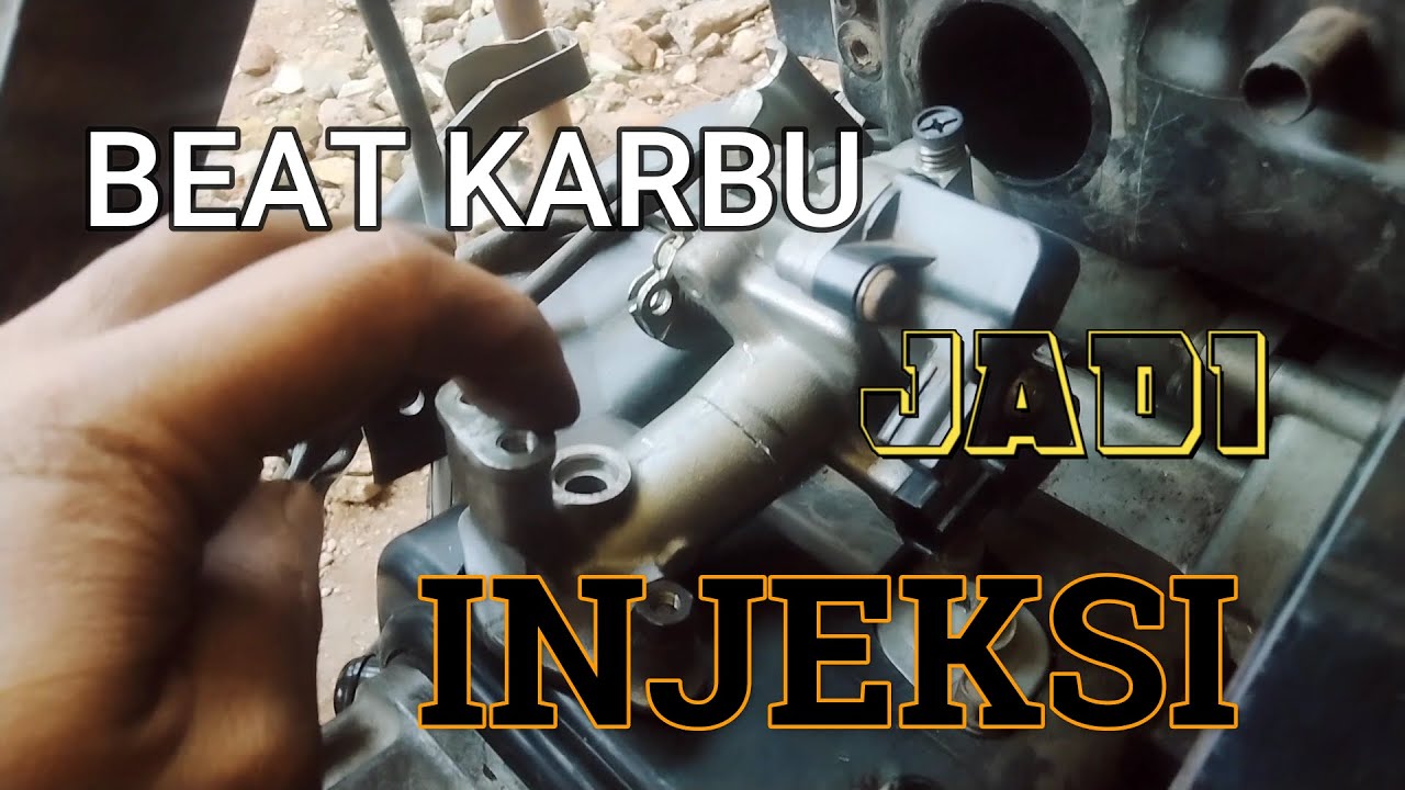 HONDA BEAT KARBU JADI INJEKSI - YouTube