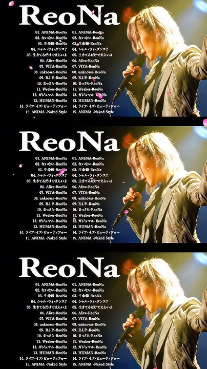 ReoNa 人気曲メドレ2024ー ♫♫ ReoNa おすすめの名曲 2024 ♫♫ ReoNa 名曲 ランキング#shorts - YouTube