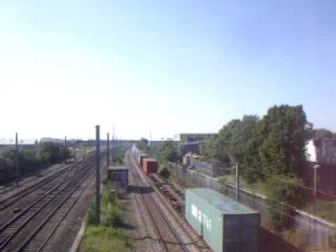 EWS/DBS class 66 at ivatt way 4/07/09 - YouTube