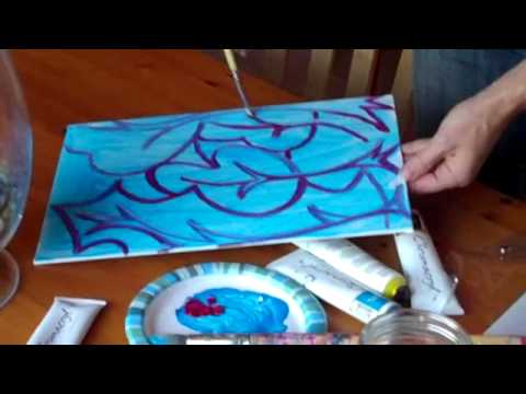 Acrylic Paint Class made Quick & Easy - YouTube