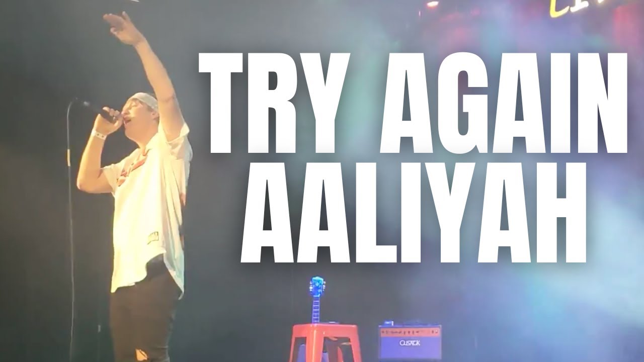 TRY AGAIN || Aaliyah Cover (Live) by David Lampman - YouTube