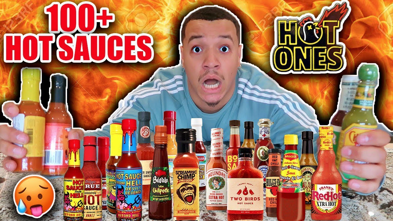 I Bought EVERY HOT SAUCE In My City!! (Impossible Spicy Food Challenge ...