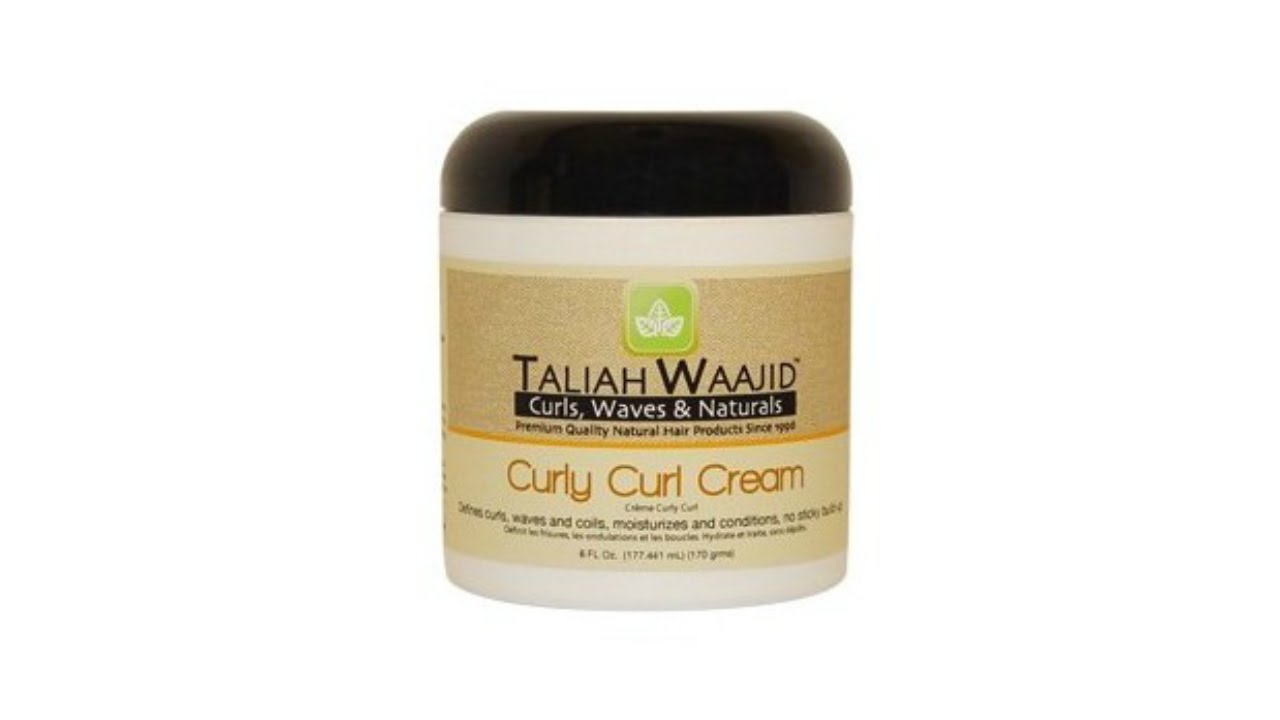 Short curly hair style Using Taliah WAAJID Curly Curl Cream - YouTube