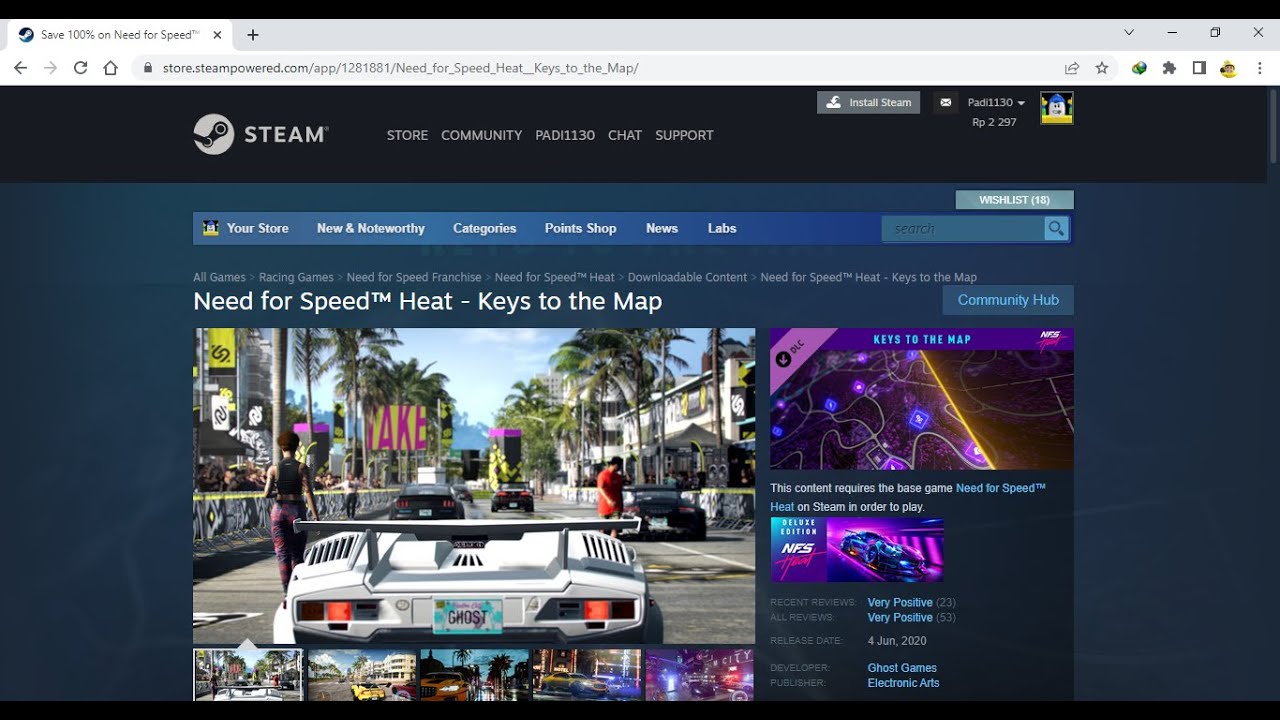 Need for Speed™ Heat Keys to the Map Gratis Dapatkan Sekarang - YouTube