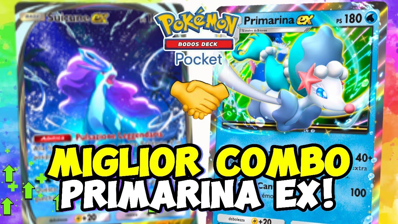 COMBO SUPER STRONG! Deck Primarina EX e Suicune EX su Pokemon TCG ...