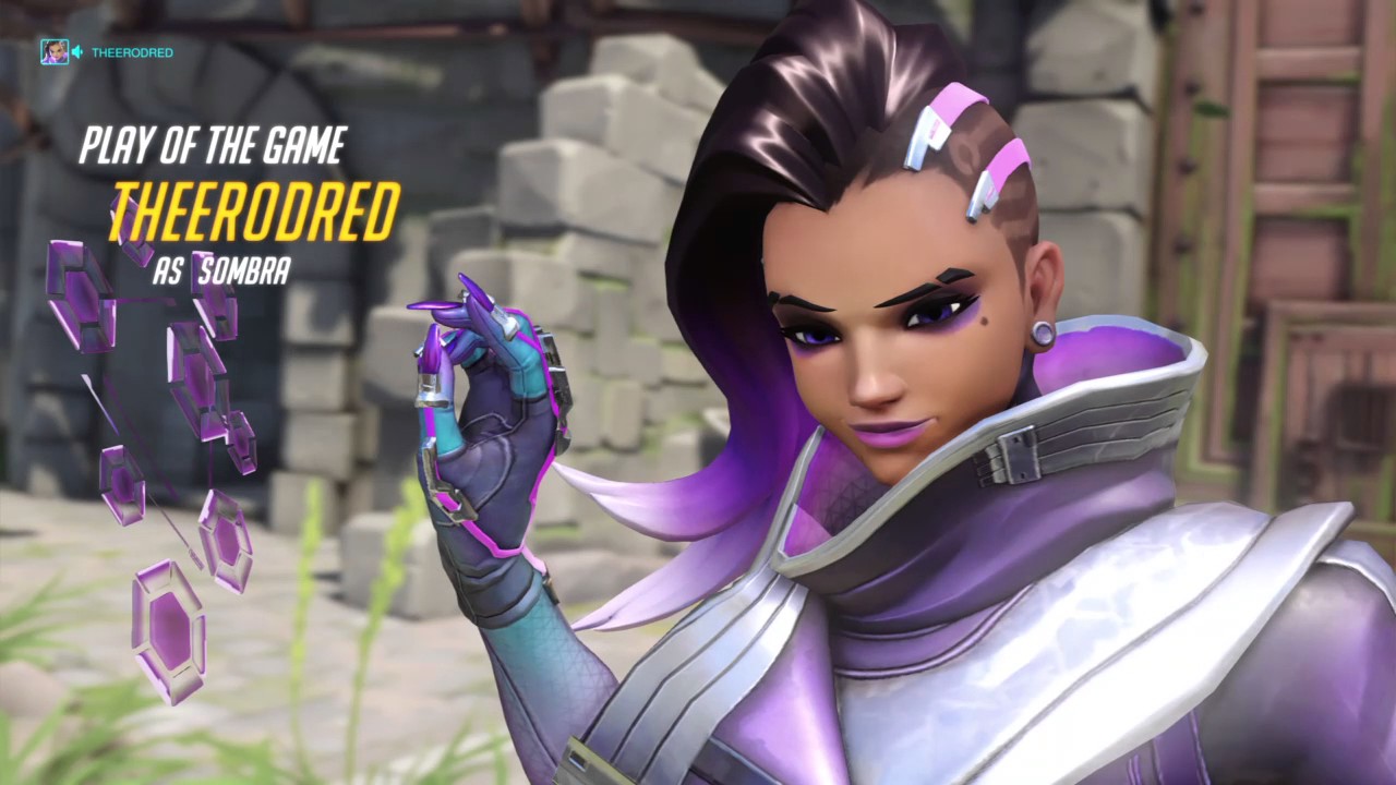 Overwatch: Sombra hacks your potg - YouTube
