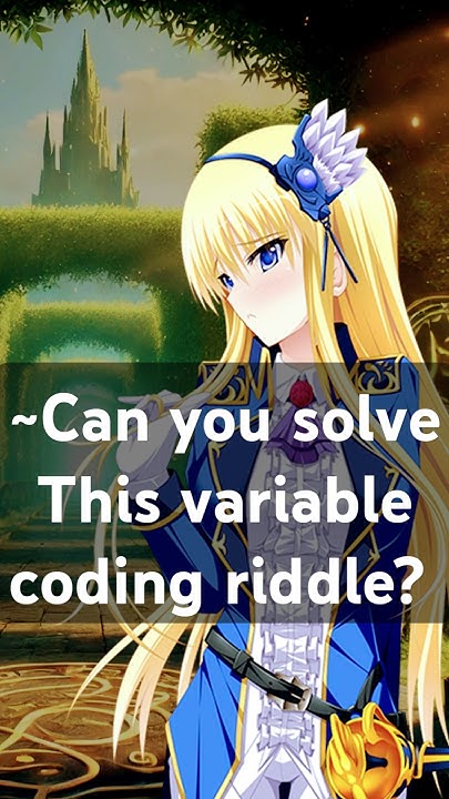 ~Can You Solve the Ren'Py & Python Mystery of Variables? - YouTube