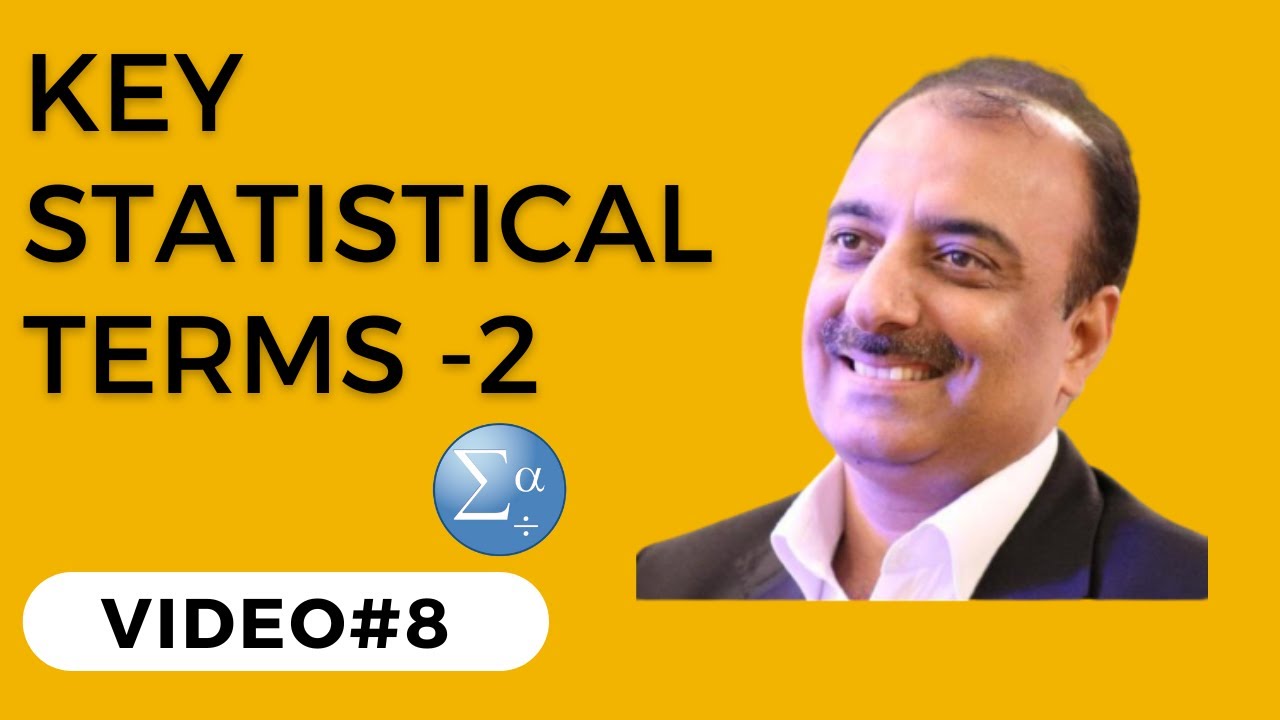Key Statistical Terms -2 | Video#8 | #drmuhammadzaheer #spss - YouTube