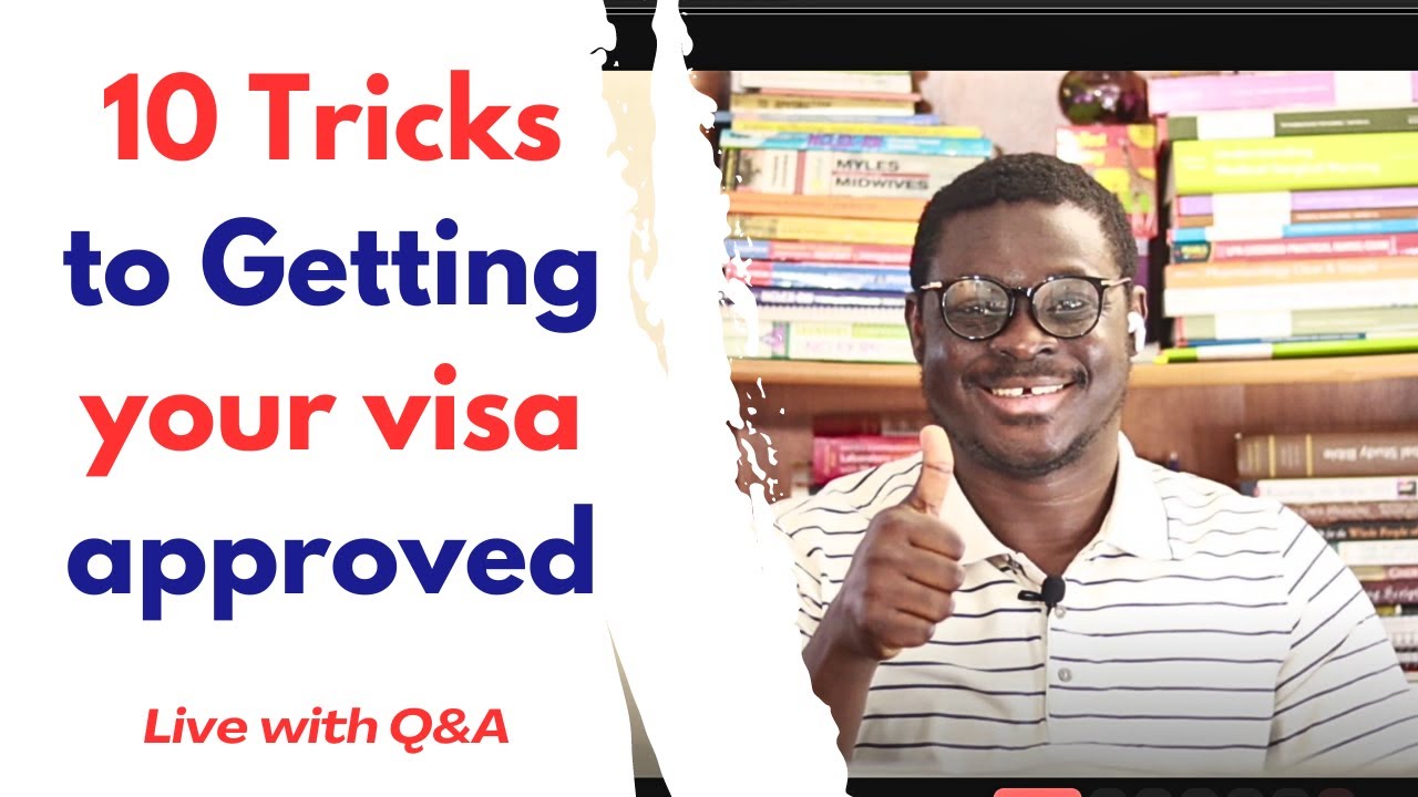 Getting your visa approved the right way - YouTube