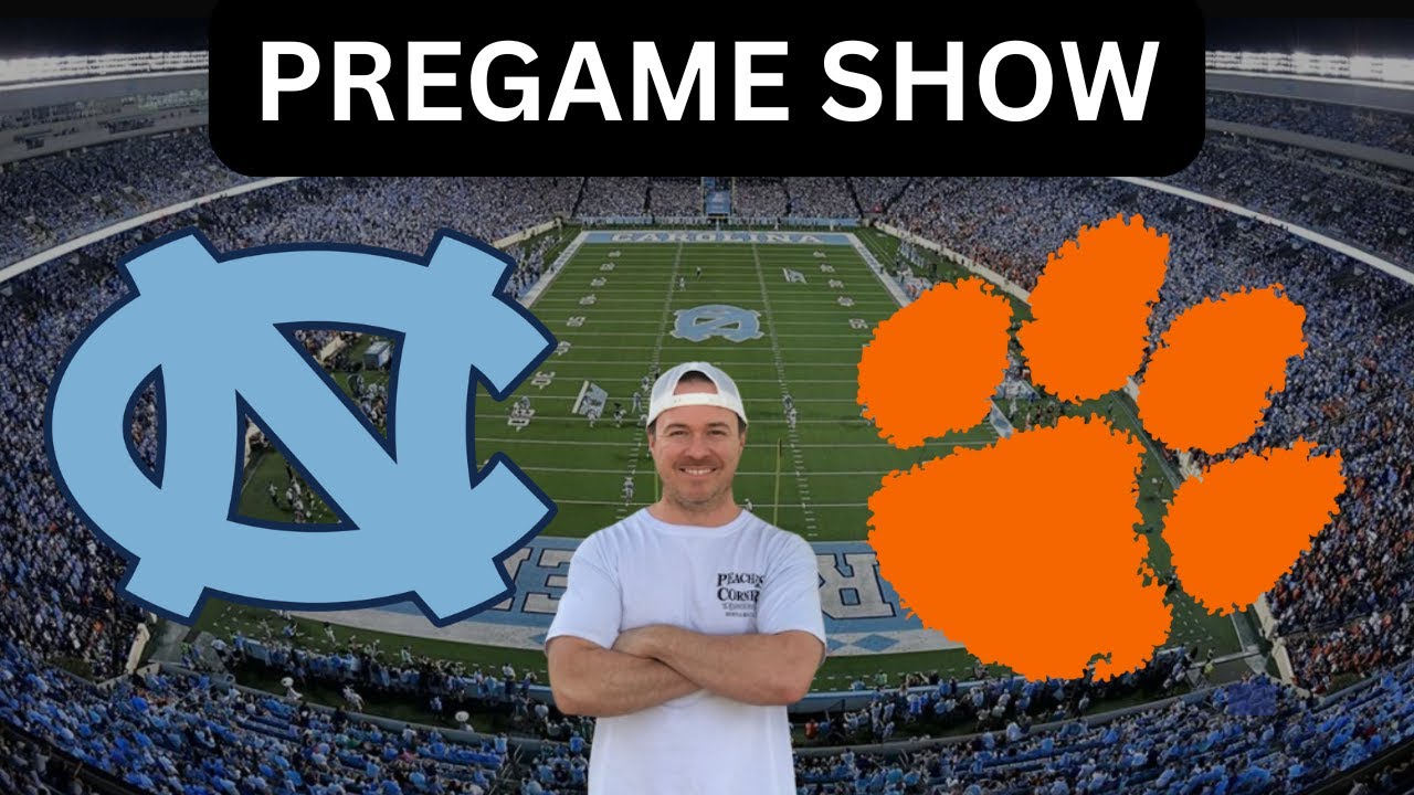CLEMSON AT NORTH CAROLINA PREGAME SHOW - YouTube