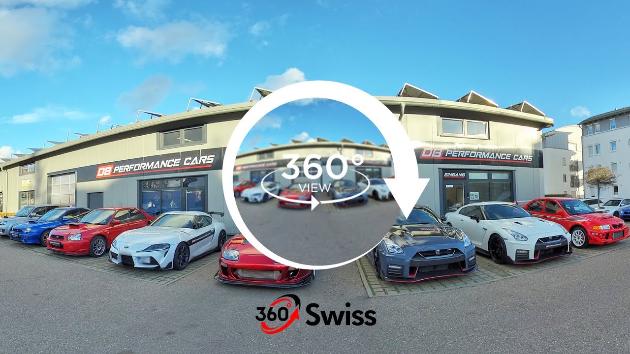 DB Performance Cars - 360 Virtual Tour Services - YouTube