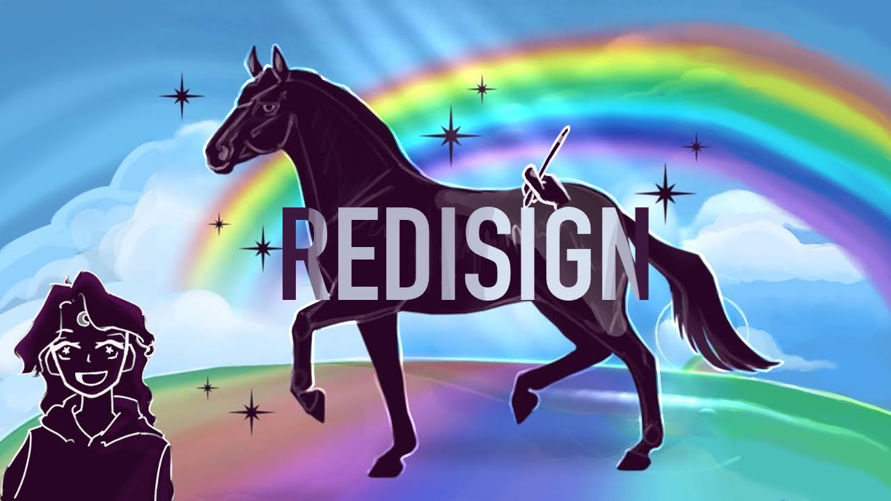 Designing a rainbow horse || Star Stable Online - YouTube