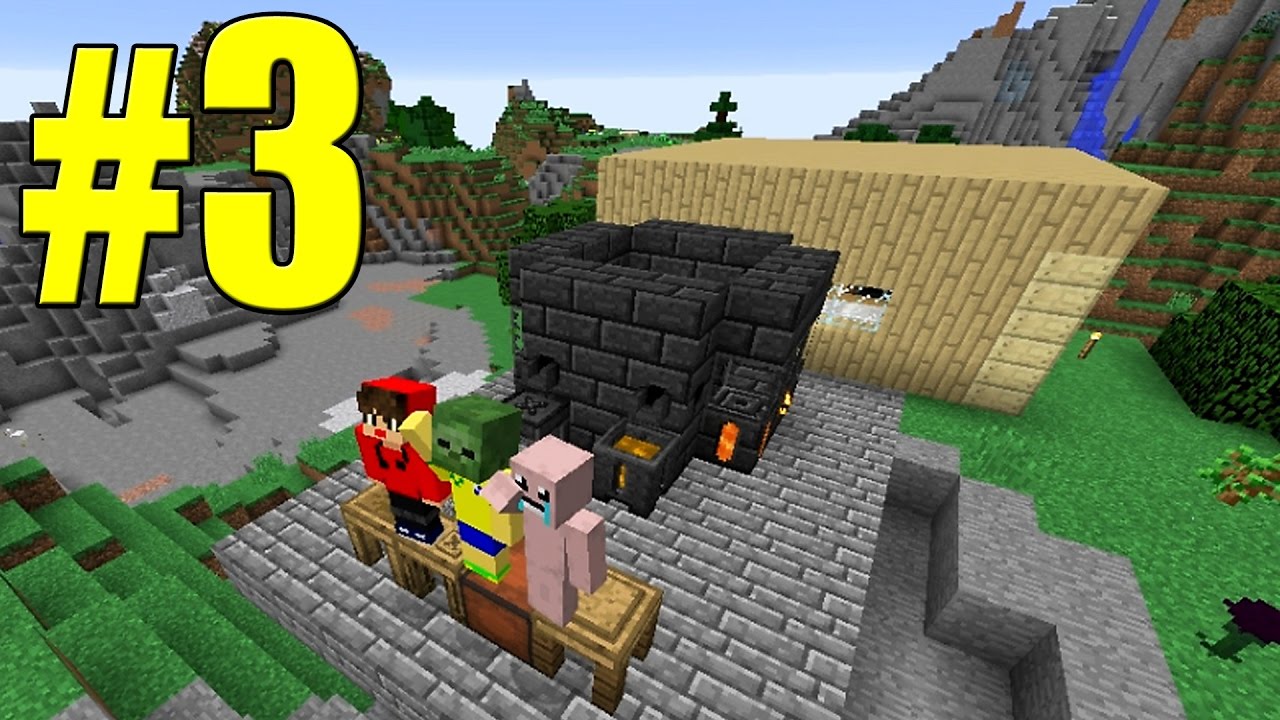 Minecraft Equipe Survival 2.0 #3 - FORJA BOLADA ft. LipaoGamer e Jabuti ...
