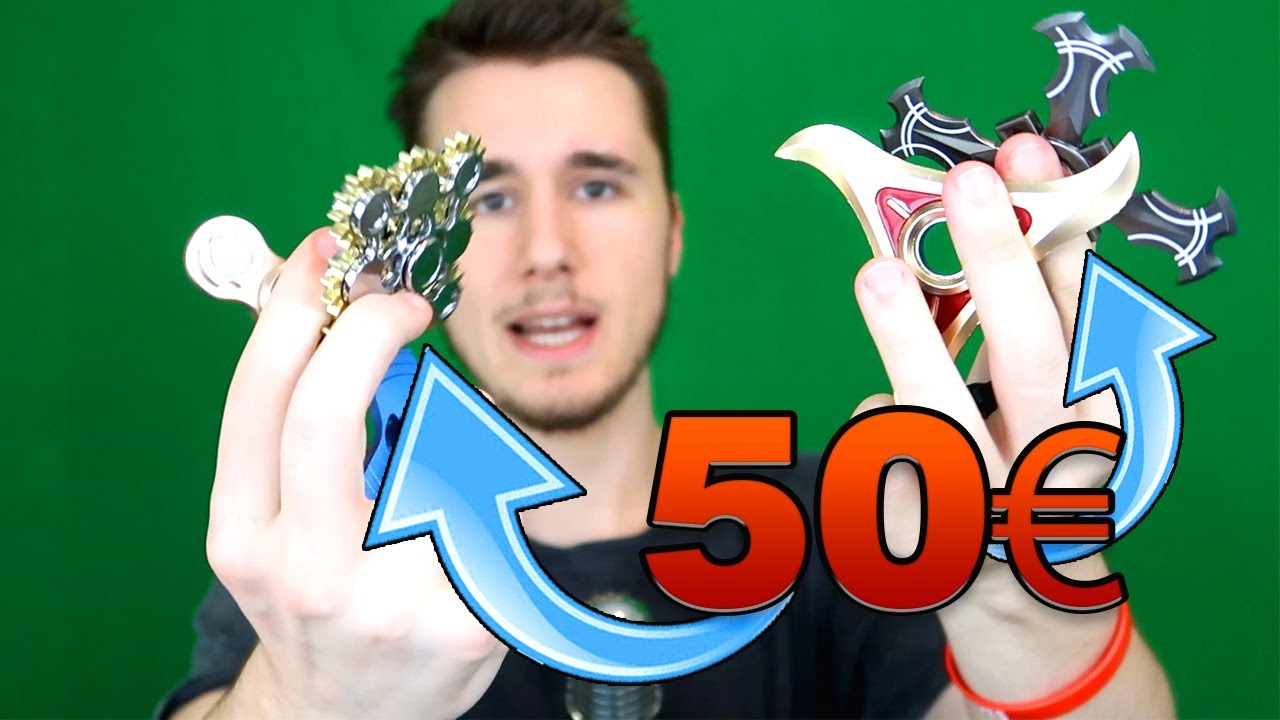 50€ DI FIDGET SPINNERS - YouTube