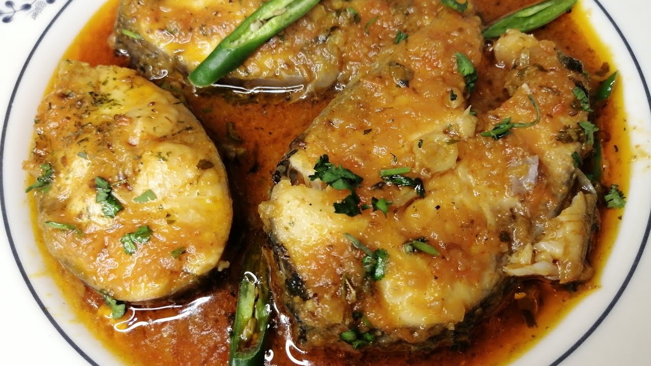 fish curry | machli ka salan | fish gravy...... ️ - YouTube