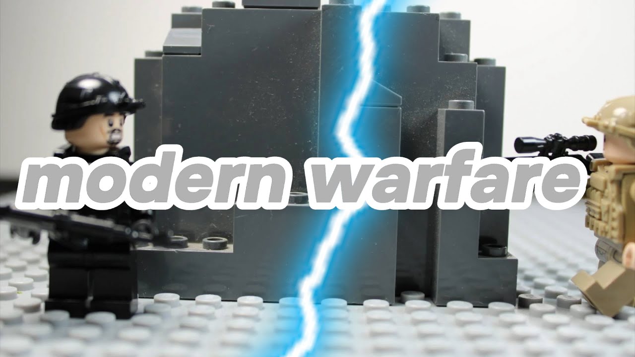 The modern warfare encounter (lego stop motion) - YouTube