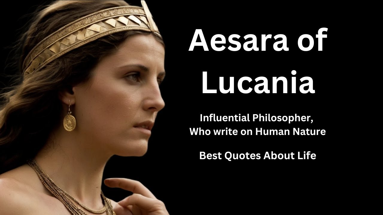 Aesara of Lucania was an ancient Pythagorean philosopher Quotes about ...
