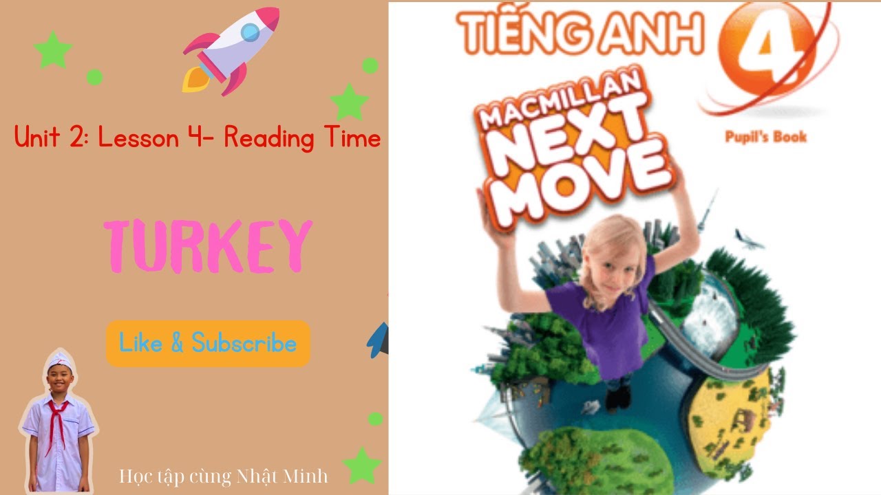 Unit 2 Turkey Lesson 4 - Reading Time|Tiếng anh 4 MACMILLAN NEXT MOVE ...