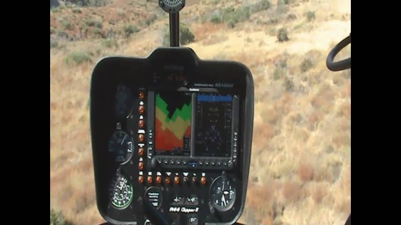 G500H in Robinson R44 by Advantage Avionics - YouTube