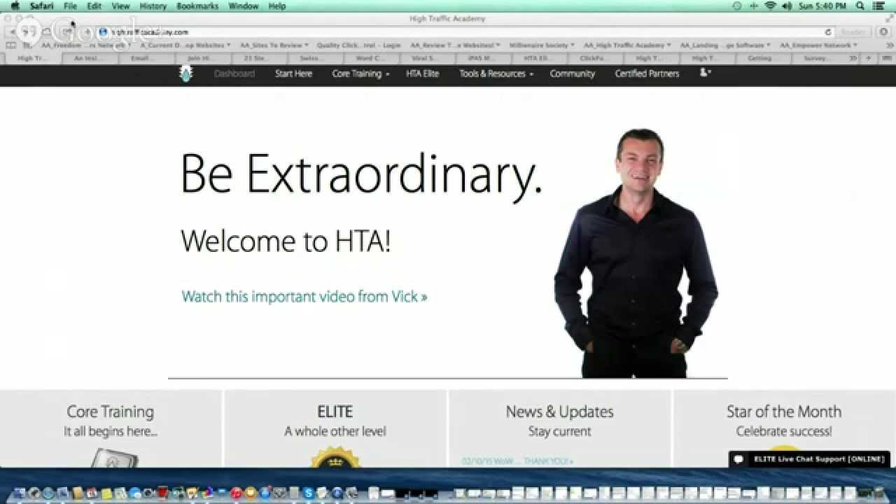 Vick Strizheus High Traffic Academy - Generate Tons of Traffic! - YouTube