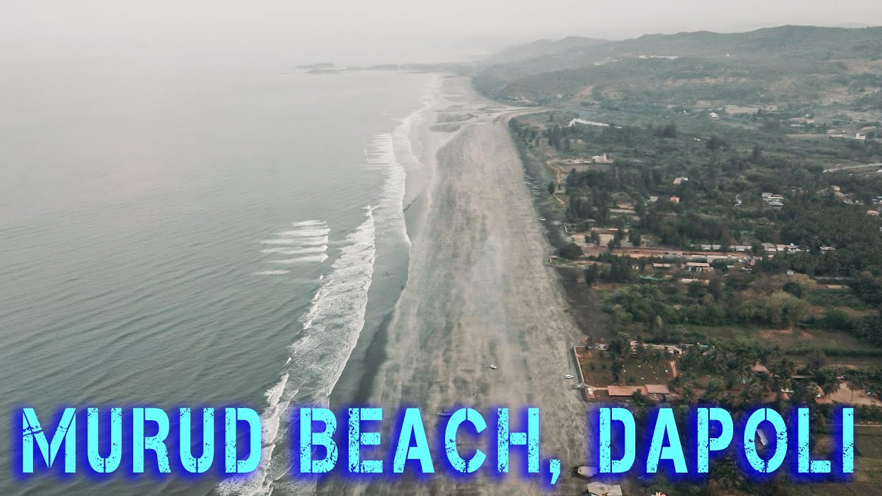Drone shots of Maharashtra - Murud Beach, Dapoli - YouTube