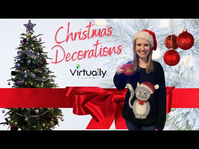Christmas Decoration Vocabulary gene…: English ESL video lessons