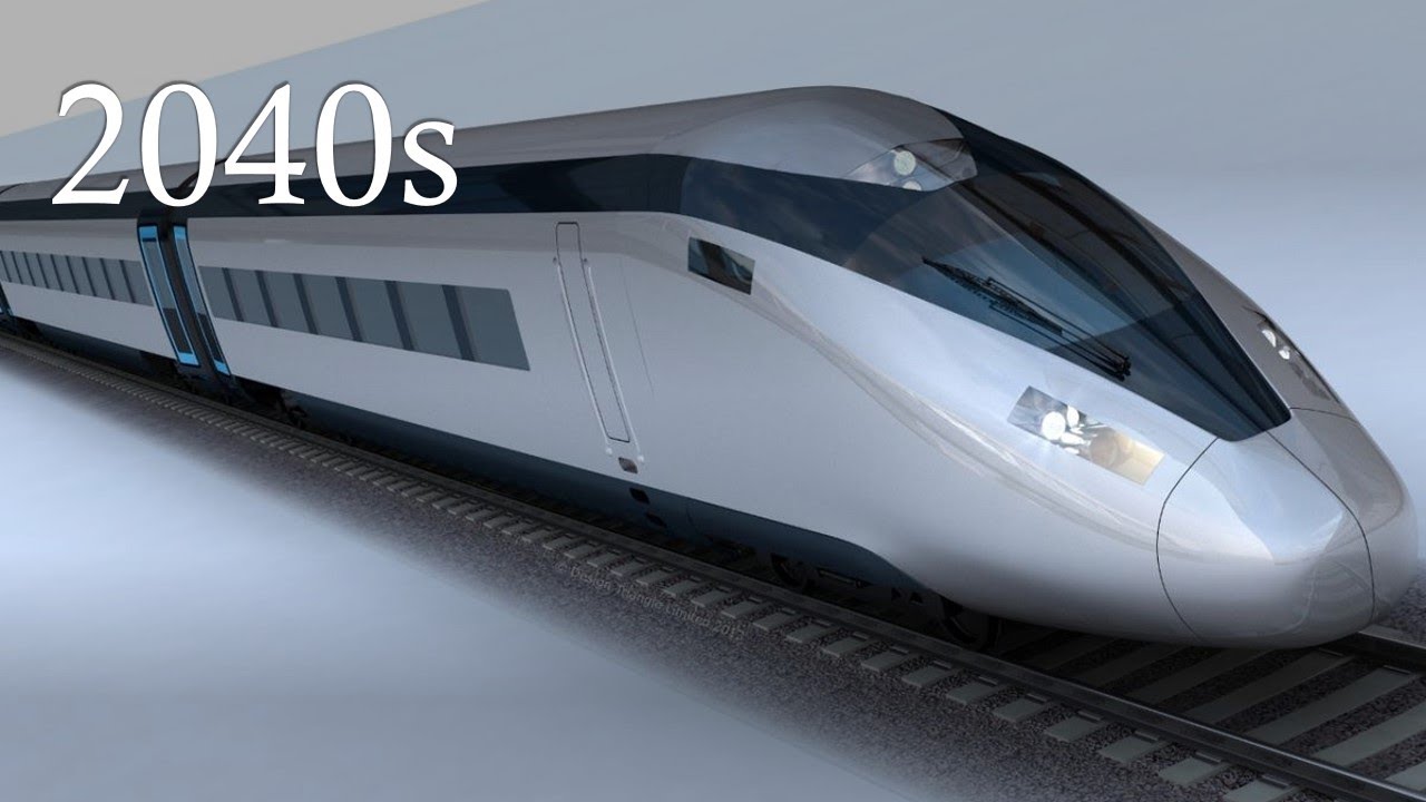 Evolution of the train 1810 2100 - YouTube