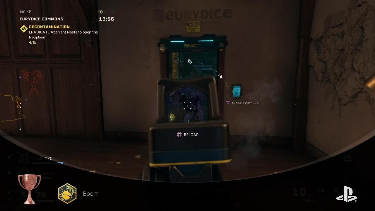 Tom Clancy's Rainbow Six Extraction Boom Trophy pop - YouTube