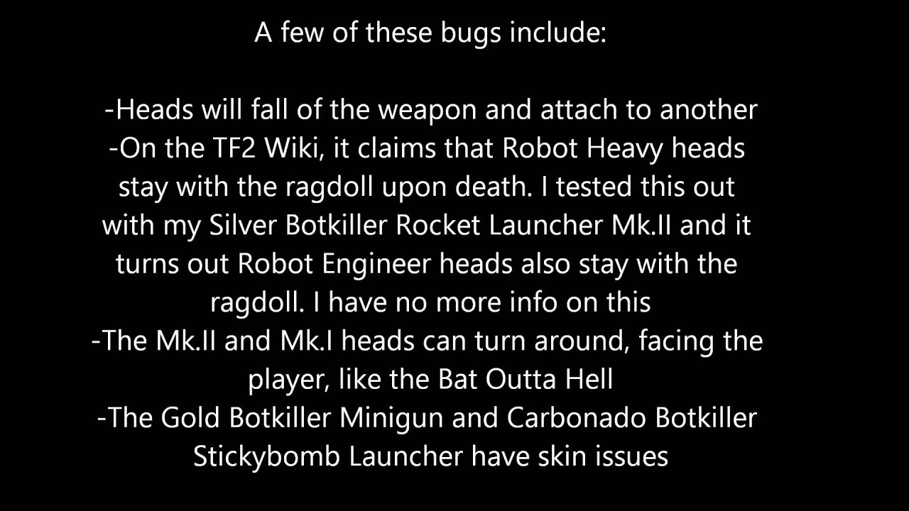 10 Facts About Botkiller Weapons - YouTube