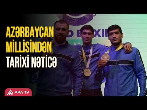 Boksçularımız Dünya Kubokunda ÜÇ QIZIL MEDAL QAZANDI  | APA TV