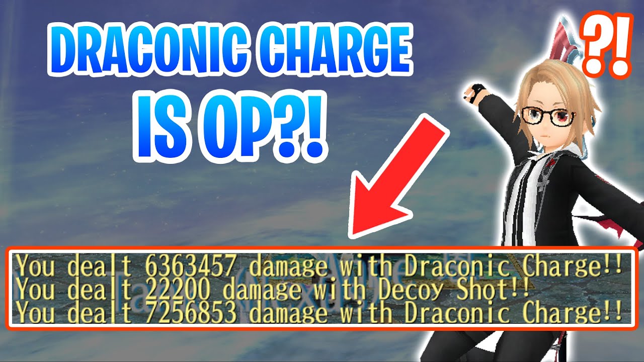 DRACONIC CHARGE IS SECRETLY OP?! - Toram Online - YouTube